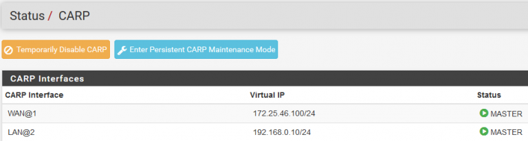 CARP Pfsense – Mon Wiki
